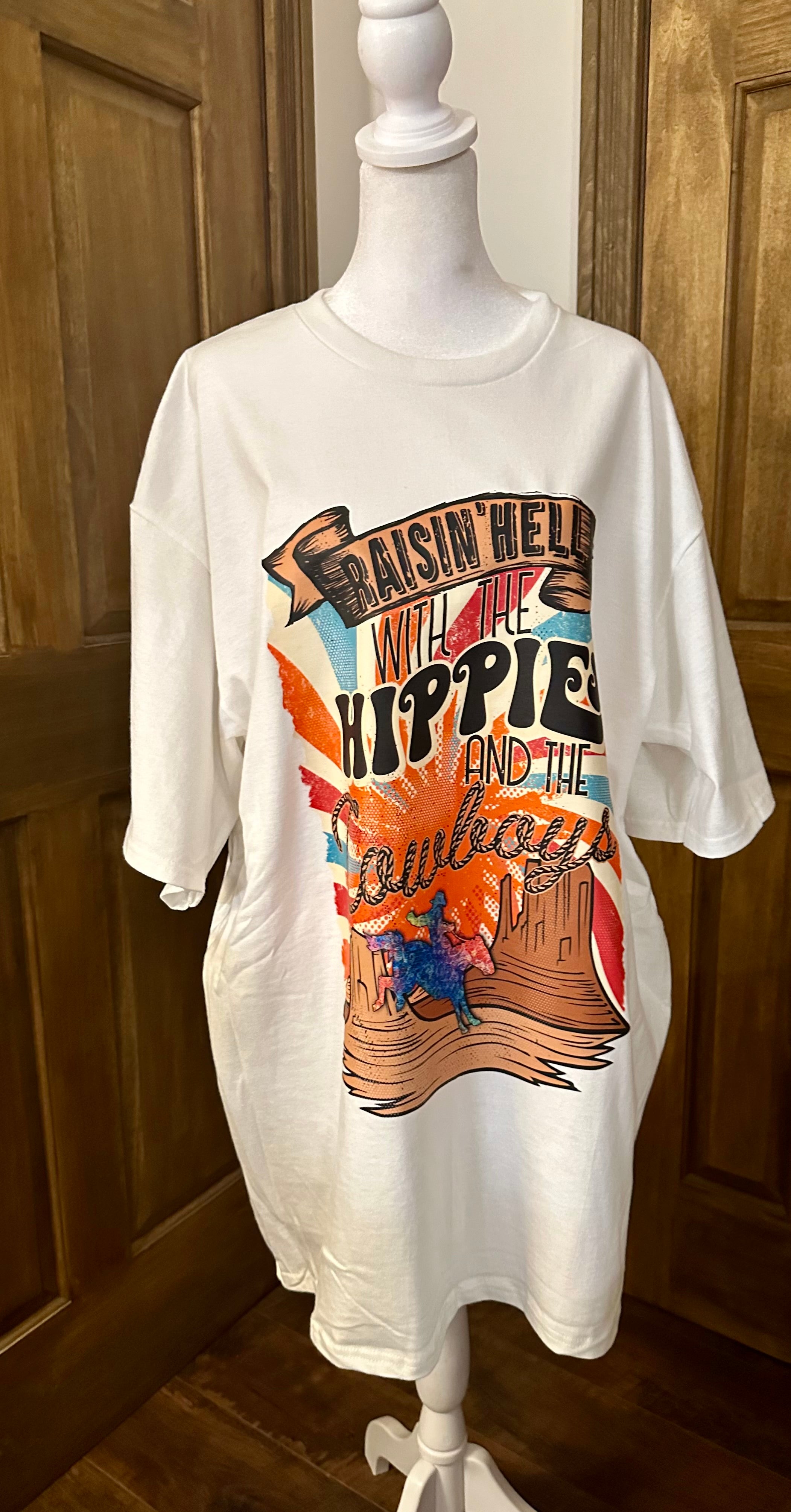 Raisin hell with the hippies – Nanadstees